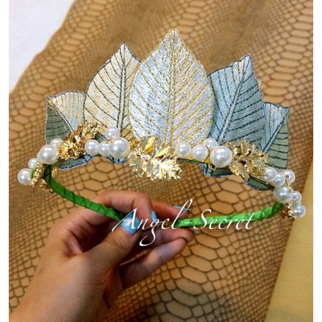 Tiana Crown Princess Frog - Custom Cosplay Accessory | Angel Secret