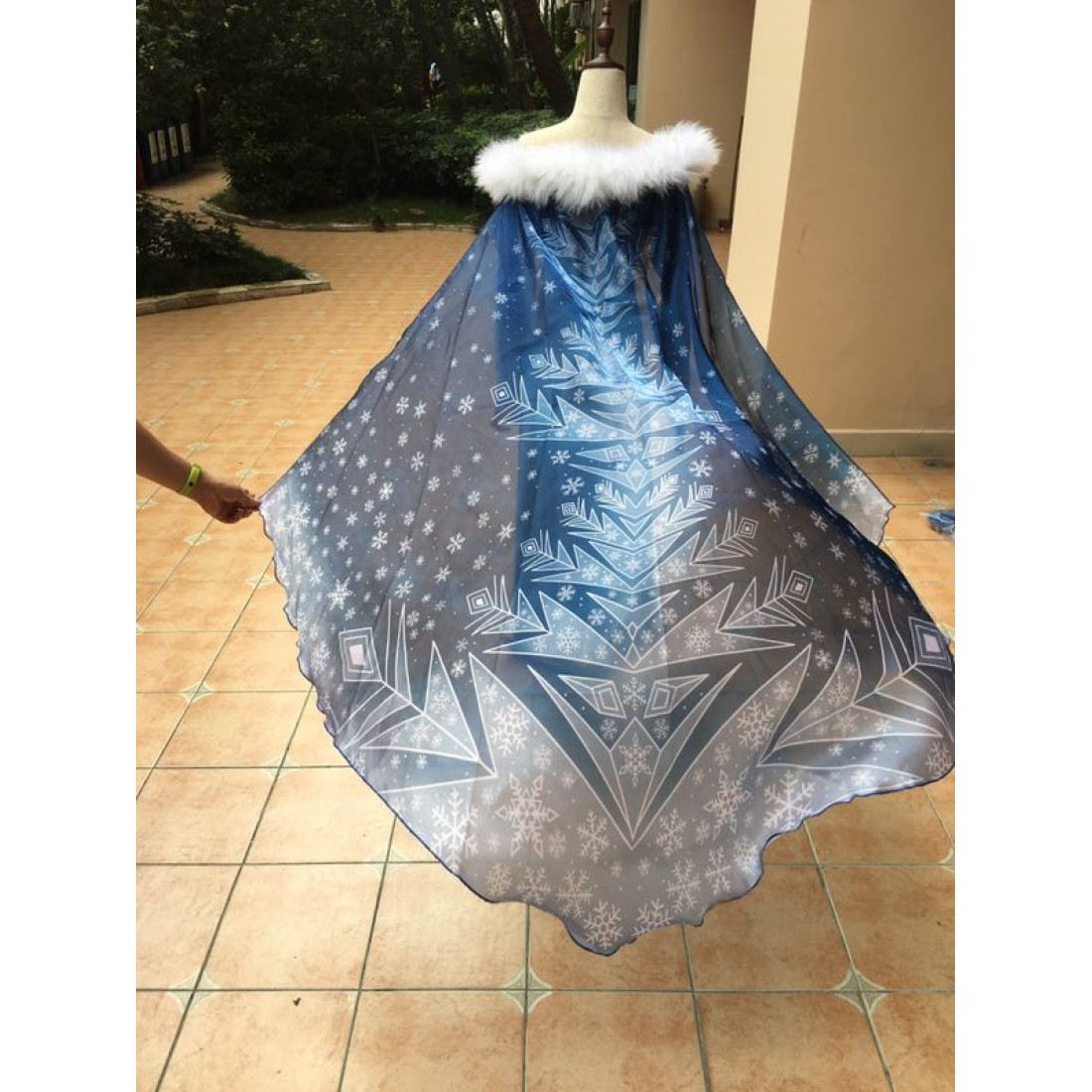 Elsa Cape Short | Olaf Frozen Cosplay | Angel Secret